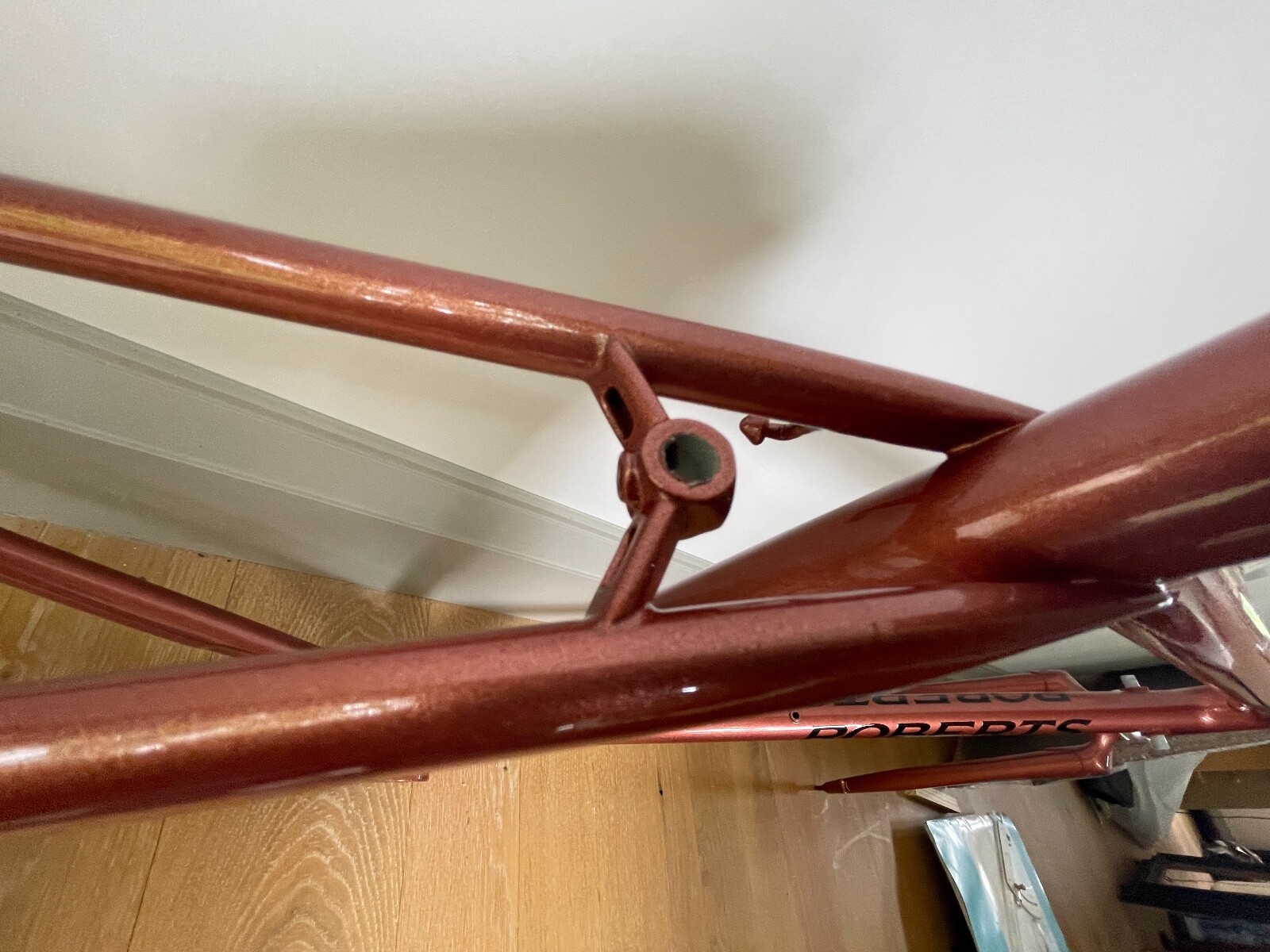 Chas Roberts steel Bike frame, Reynolds 725, Audax frame | eBay UK