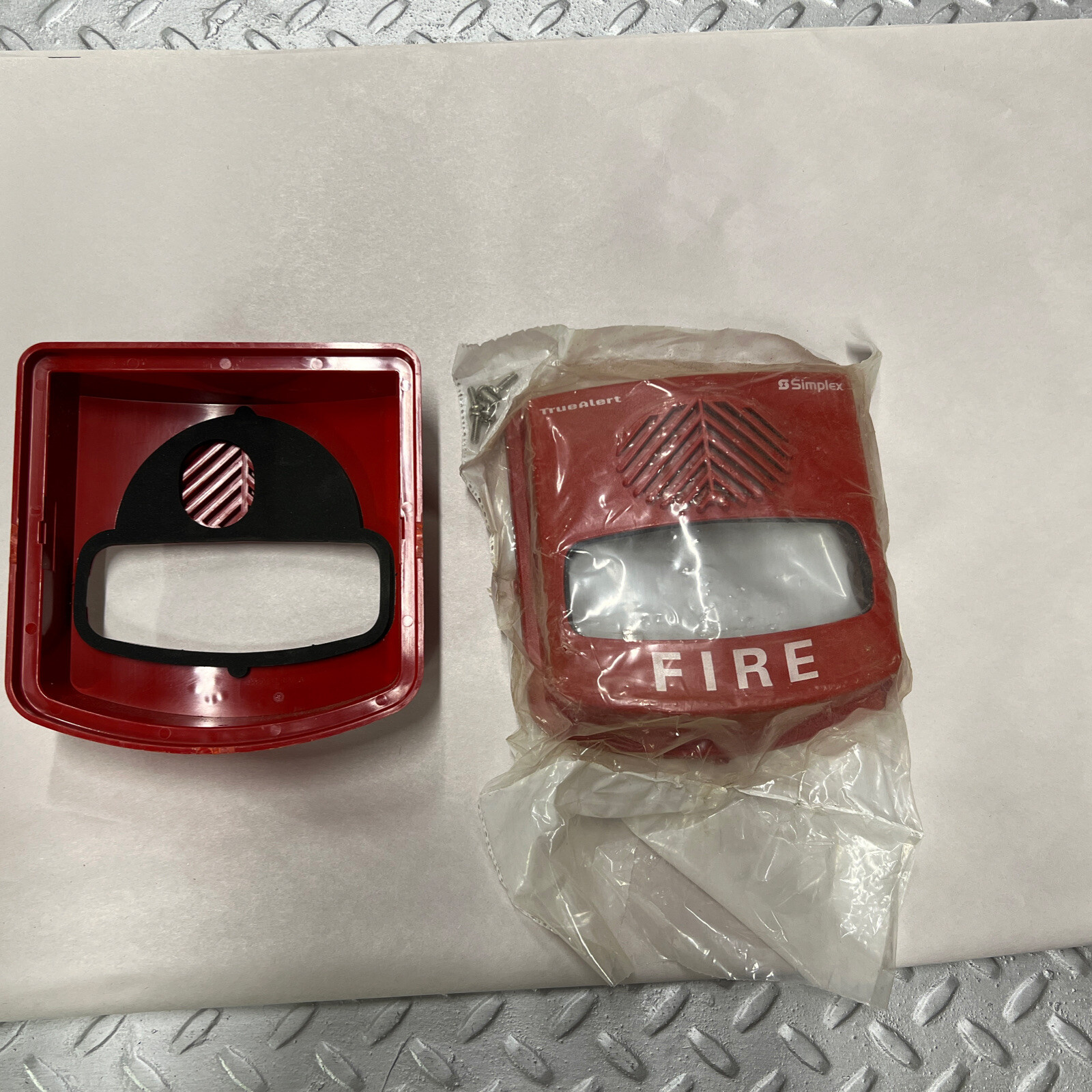 Simplex True Alert Notification Replacement Cover Red Wall Mount | eBay