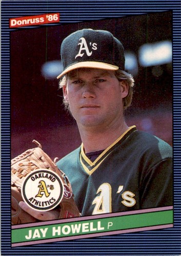 1986 Mint * Donruss Jay Howell Oakland Athletics #223 | eBay