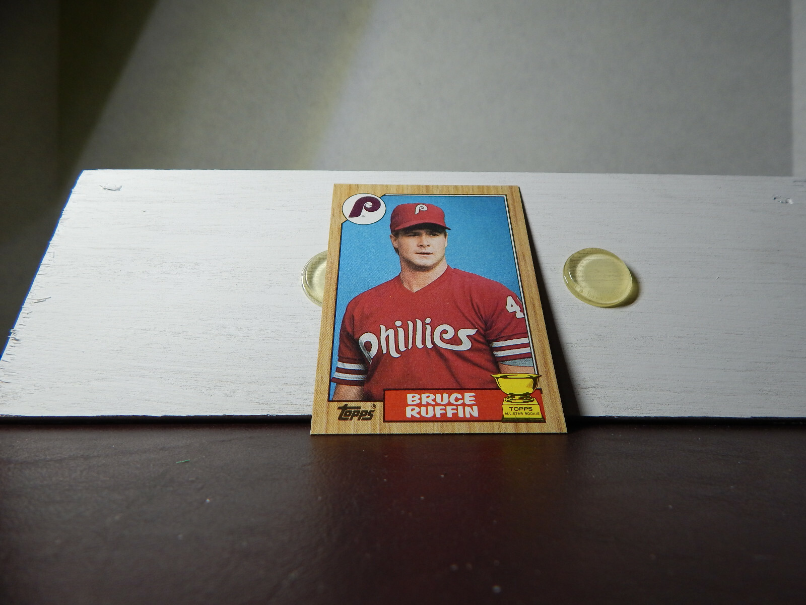 1987 Topps Baseball Bruce Ruffin Rookie | eBay