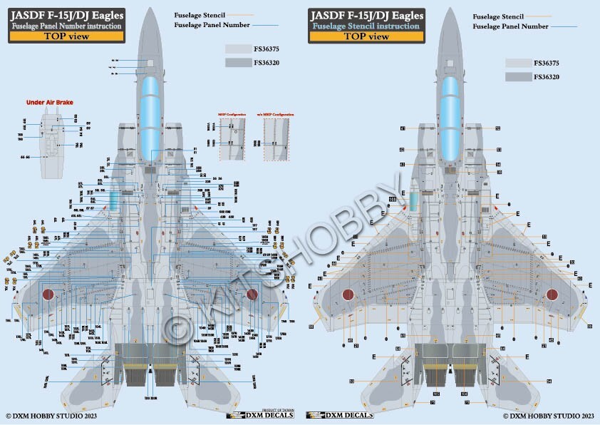 DXM decal 1/72 JASDF F-15J/DJ Aggressors Vol.1 Decal | eBay