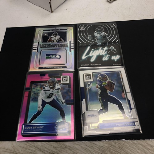 2022 Optic Seahawks Lot Silver Logo Kenneth Walker Lockett Pink Coby ...