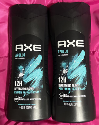 2 X AXE Apollo Sage & Cedar Wood Men's Body Wash 16oz 11111262850| eBay