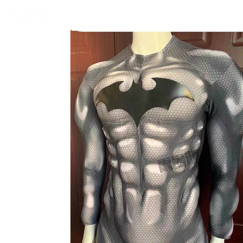 The Batman Cosplay Superhero Muscle Jumpsuit the general muscle Suit ...