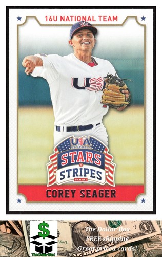 2015 Panini USA Baseball Stars & Stripes #25 Corey Seager RC | eBay