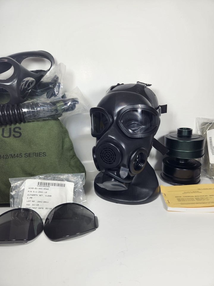 US SOG Delta Force M45 Gas Mask Rare Special Forces DEVGRU Small | eBay
