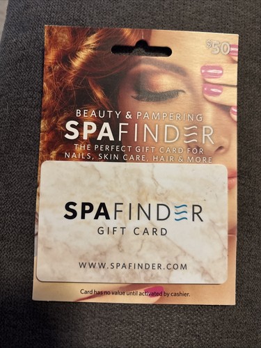 $50 Spa Finder Gift Card | eBay