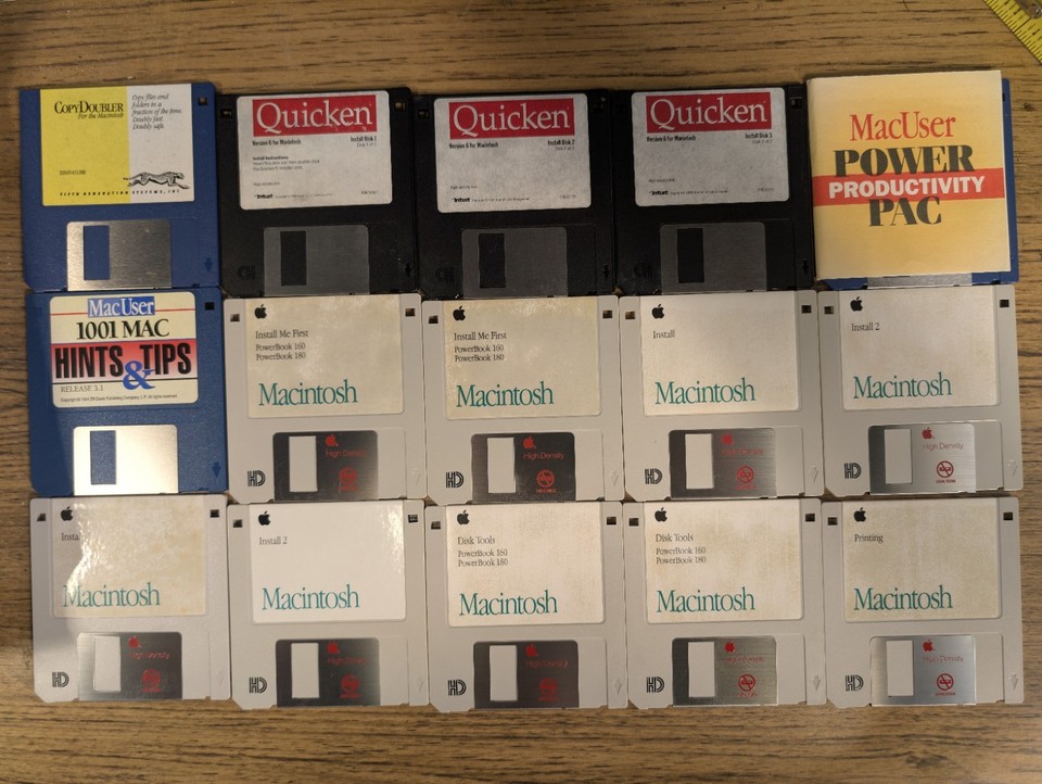 Apple Macintosh Floppy Drives - Disk Tools, Microsoft Word/Basic/Excel ...