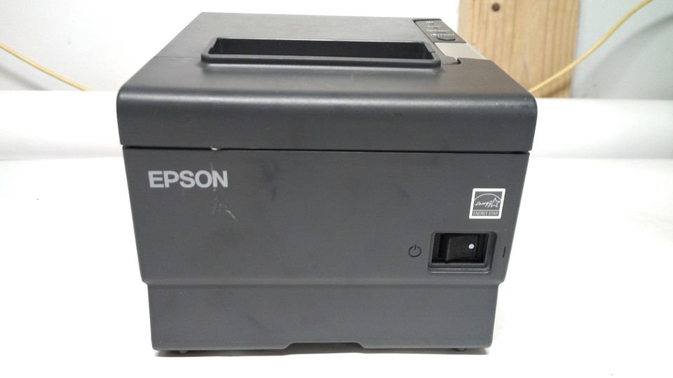 Epson TM-T88V M244A Thermal Receipt Printer Ethernet Interface Dark ...