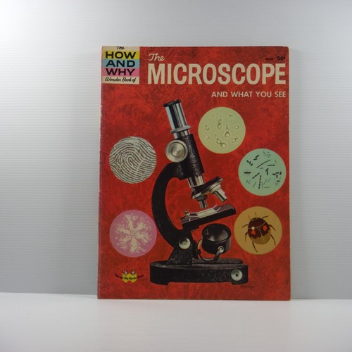 The How and Why Wonder book of The Microscope Vintage Children's book ...