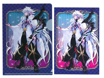 Fate/Grand Order Trading Mini Clear File w/Postcard Part.2 - 6. Merlin ...