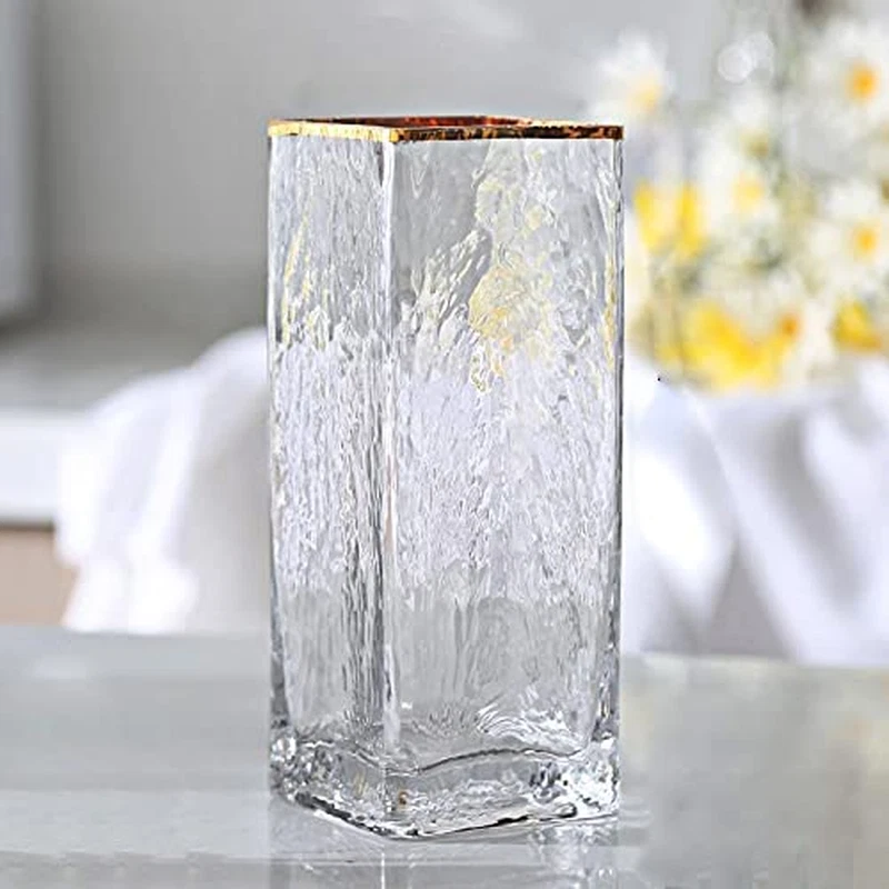 Rectangle Glass Vases