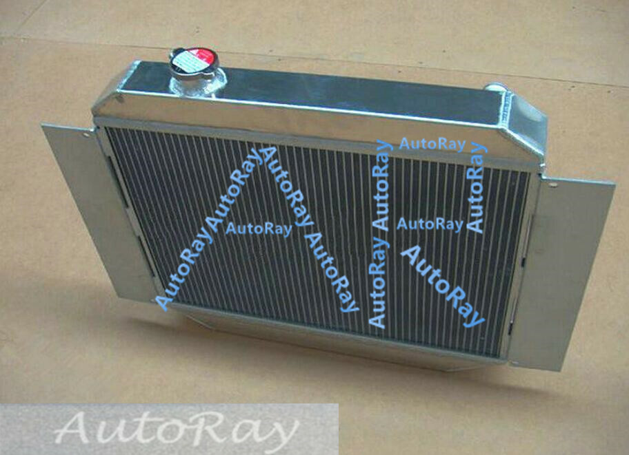 Custom Aluminum Radiator for Holden HQ HJ HX HZ 3Row 1971-1980 6 cyl ...