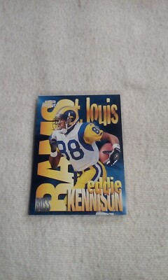 1997 SkyBox Impact Boss #14 Eddie Kennison St. Louis Rams WR #14 of 26 ...