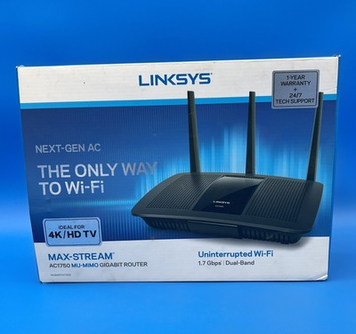 LINKSYS EA7300 MAX-STREAM AC1750 MU-MIMO Gigabit WiFi Router | eBay