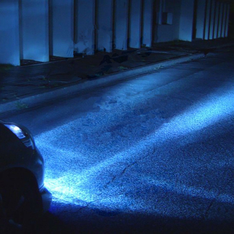 Ice Blue LED Headlight High Beam Conversion Kit for Honda Accord Civic ...