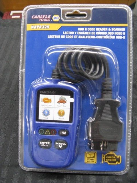 Code Reader and Scanner Carlyle Tools Ser Napa329 NAPA Service Tools ...