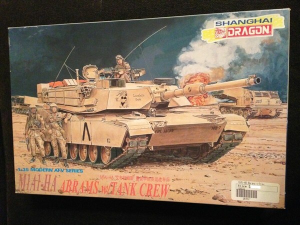 Shanghai Dragon 1/35 Modern AFV Series M1a1-ha Abrams W/ Tank Crew 3517 ...