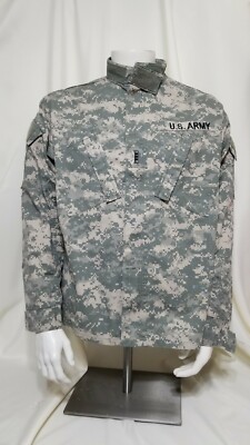 MEN'S U.S.ARMY Coat, Army Combat Digicam Uniform Shirt, Medium Long ...