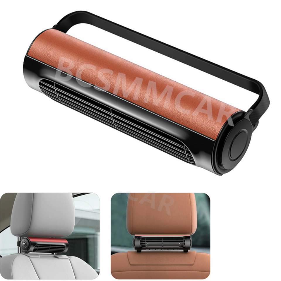 Portable Car Cooling Fan Cooler Low Noise Wind Speed Adjustable For ...