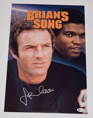 James Caan Signed Autograph Brian's Song 11x17 Movie Poster Piccolo ...