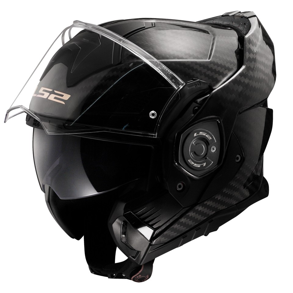LS2 FF901 ADVANT X CARBON FIBER MODULAR FLIP MOTORCYCLE HELMET 4XUCS ...
