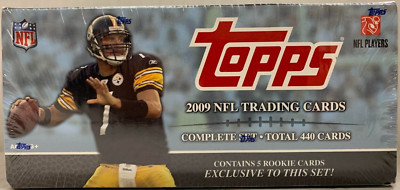 2009 TOPPS NFL FOOTBALL COMPLETE SET BOX 440 CARD MATTHEW STAFFORD RC ...