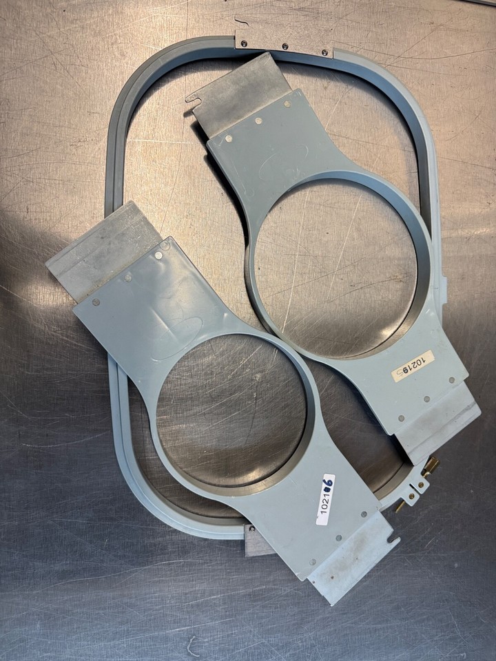 MELCO AMAYA “The Big Red” 16-Needle Embroidery Machine & Cart With ...