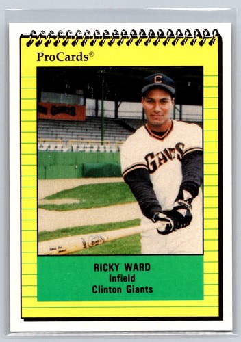 1991 ProCards #844 Ricky Ward | eBay