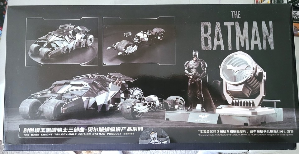 Batman - Tumbler Batmobile & Batpod Set - Modoking 1/12 Scale Kit ...