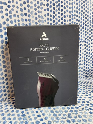 Andis EXCEL SUPER DUTY 5-Speed CLIPPER w/CERAMICEDGE 10 BLADE Horse Pet ...