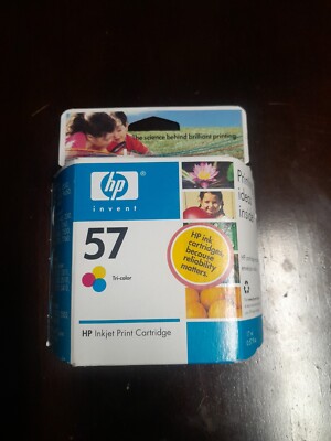 HP Inkjet Print Cartridge Tri-color 57 Unopened C6657An Expired 2007 | eBay