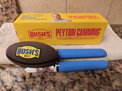 NFL Peyton “Canning” Manning Football Talking Can Opener Bush’s Best ...