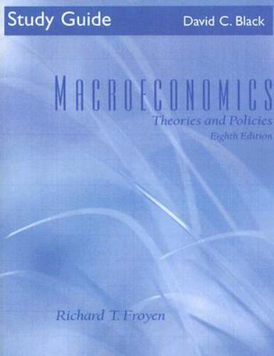 Macroeconomics by Stephen Perez and Richard T. Froyen (2005, Trade ...