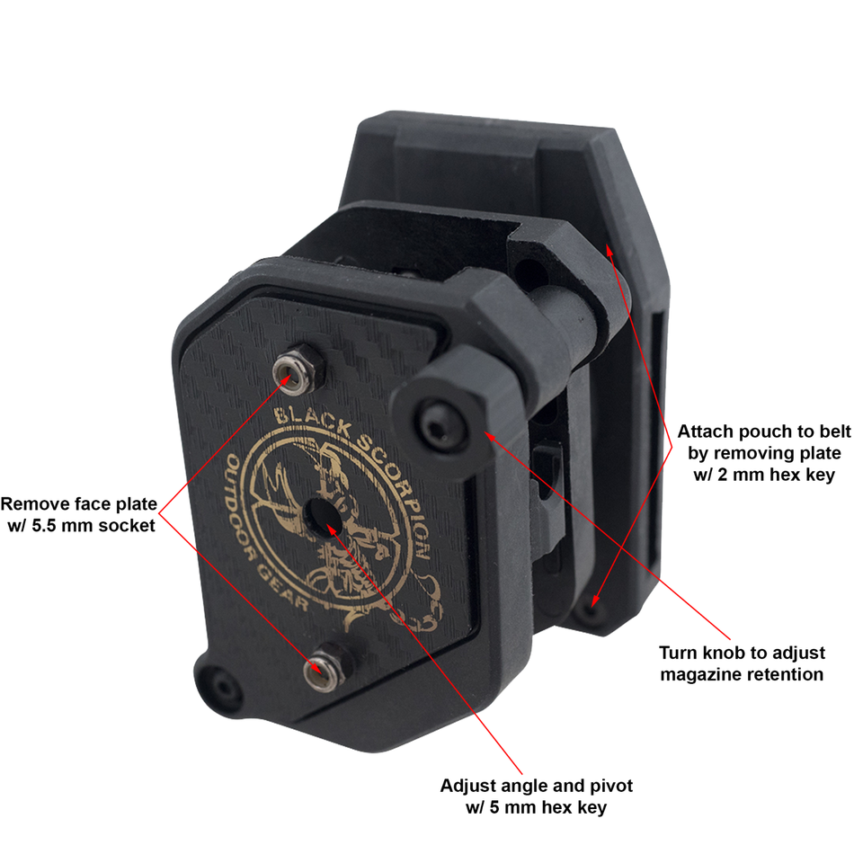 3-Gun, IPSC, USPSA Competition Rig - Belt, Holsters, Magazine Pouches 6 ...