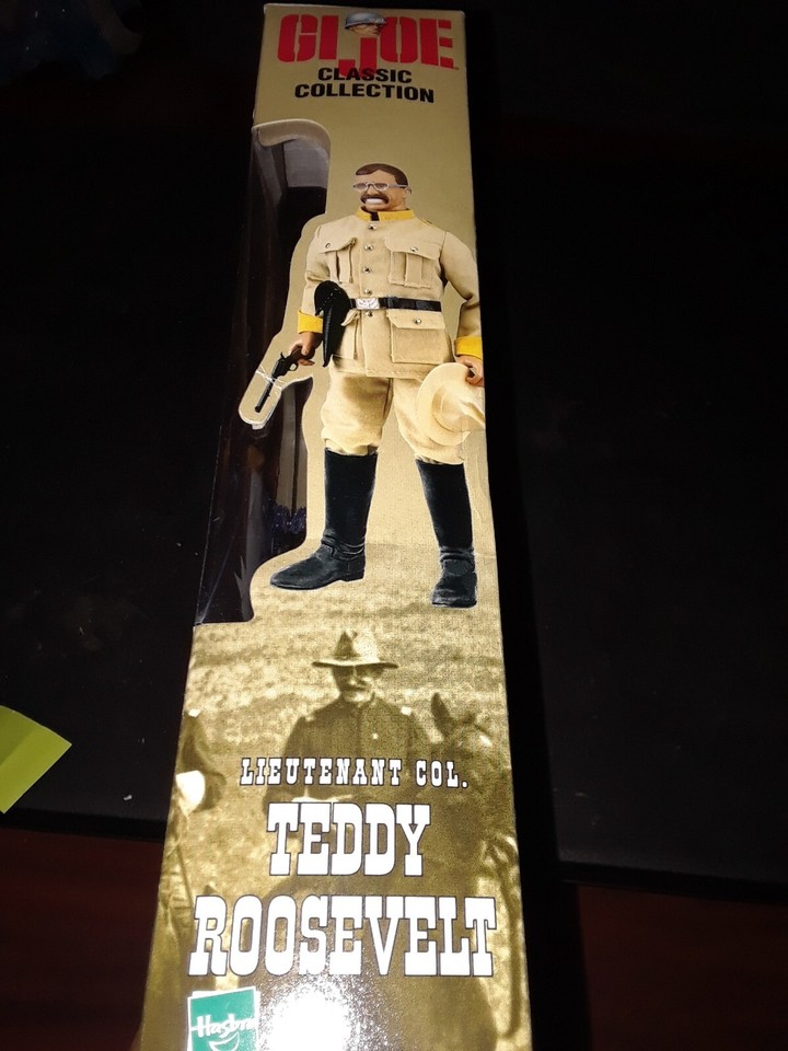 VTG GI Joe Classic Collection Lt Colonel Teddy Roosevelt 12'" Figure ...