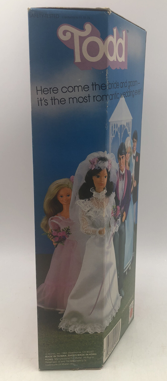 Barbie & Ken's Handsome Friend Todd Doll He's a Groom Mattel 1982 #4253 ...