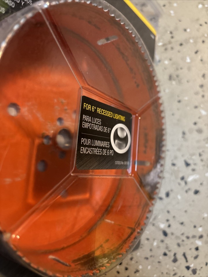 Spyder Tools Bi-Metal Hole Saw, 6-3/8" 162mm Used With Scratches | eBay