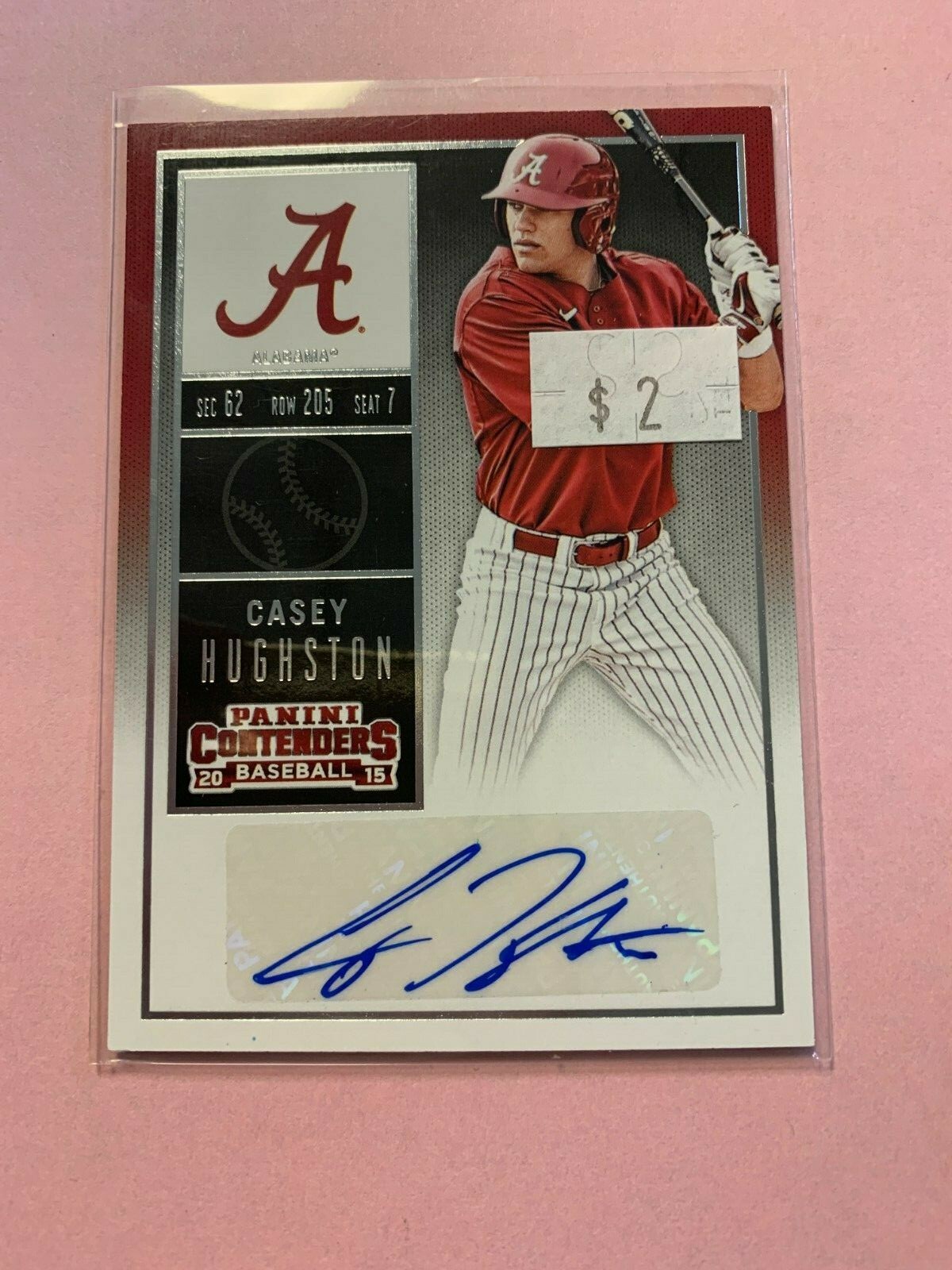 A1102- 2015 Panini Contenders College Ticket Autographs #42 Casey ...