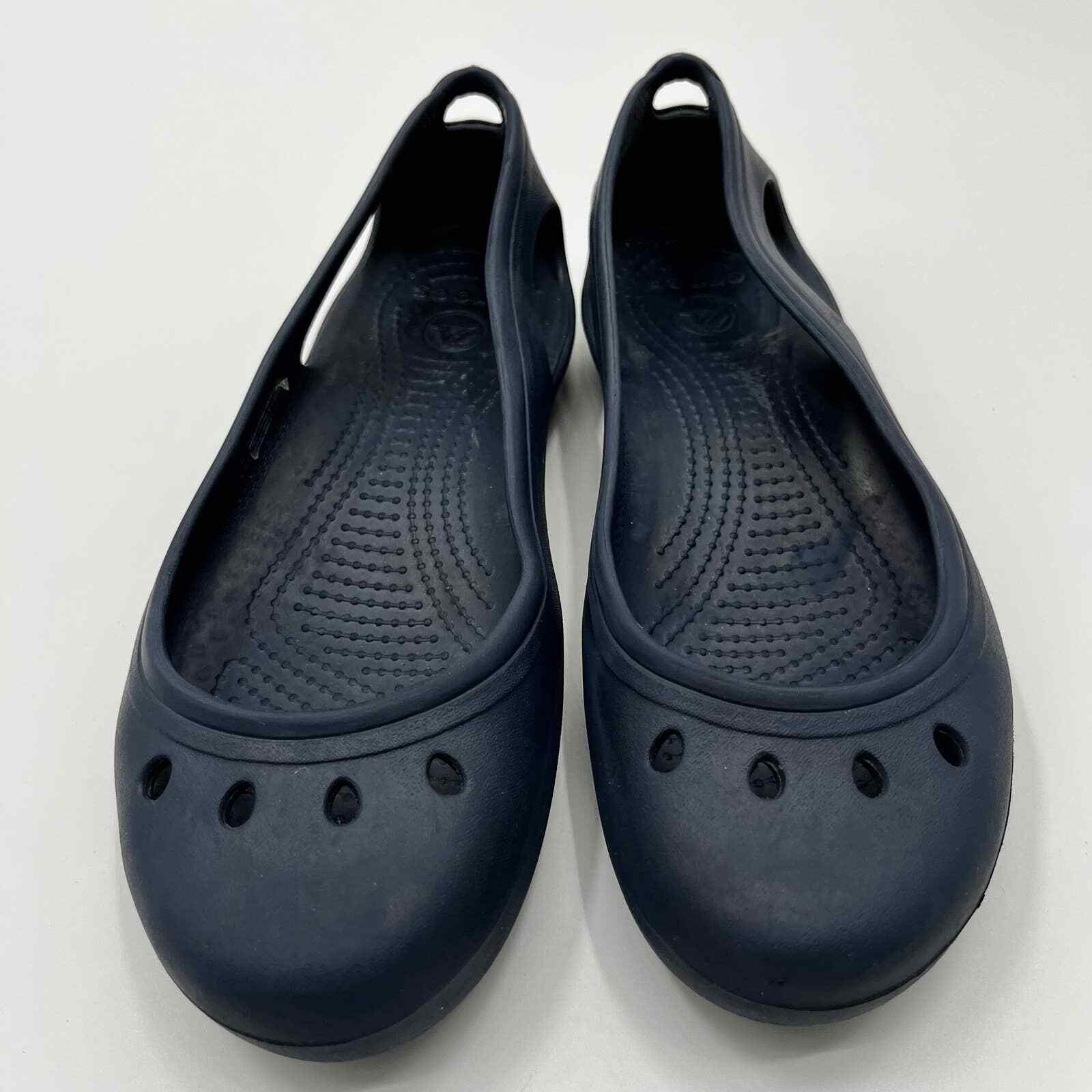 Crocs Women's Kadee Slingback Flats Comfort Shoes Sli… - Gem