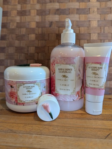 Camille Beckman Glycerine Hand Therapy Cream Lot of 4 CAMILLE 8 oz 1.35 ...