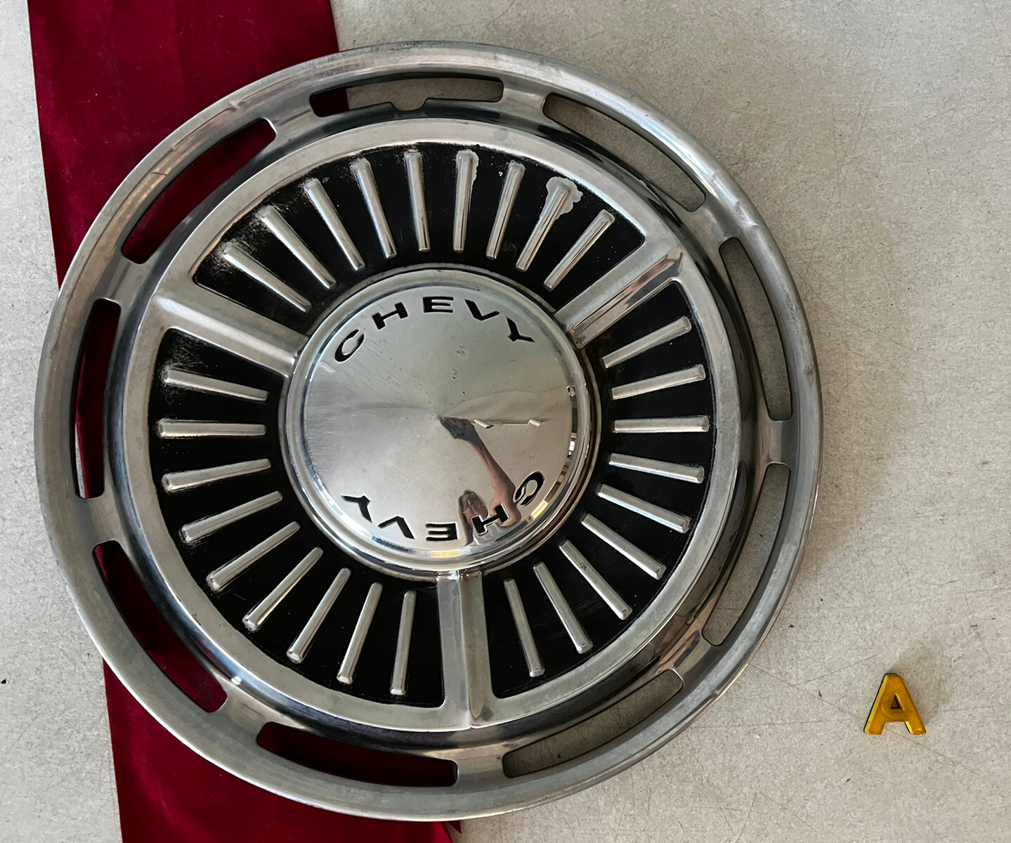 #A 1) 63 1963 64 1964 Chevy II Hubcap Wheel Cover Vintage | eBay