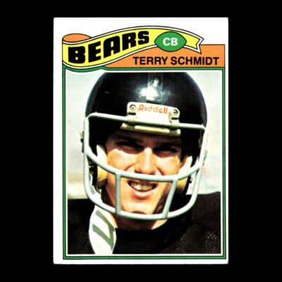 Terry Schmidt 1977 Topps Chicago Bears #339 R324E 28 | eBay