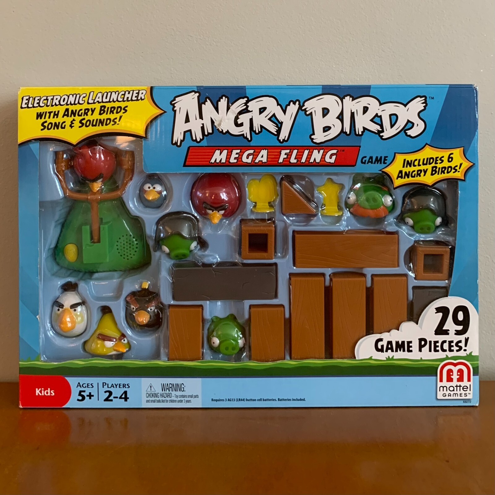 New Rare Angry Birds Mega Fling Game 2011 Collector's Set by Mattel | eBay