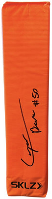 Kansas State Wildcats Cooper Beebe Signed Endzone Pylon KSU JSA ...