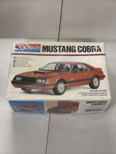 MONOGRAM FORD MUSTANG COBRA FACTORY SEALED INSIDE! CIRCA 1979!! VMCP ...