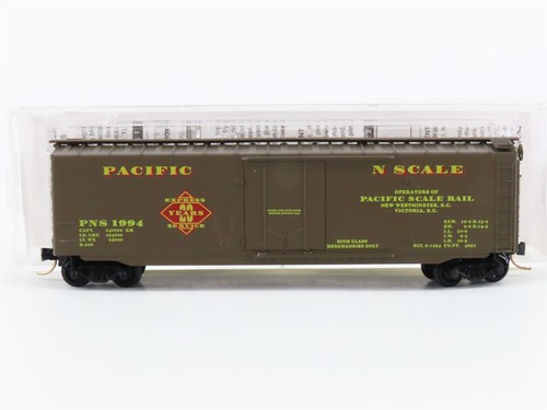 N Micro-Trains MTL Special Run PNS Pacific N Scale 20th Anniversary Box ...