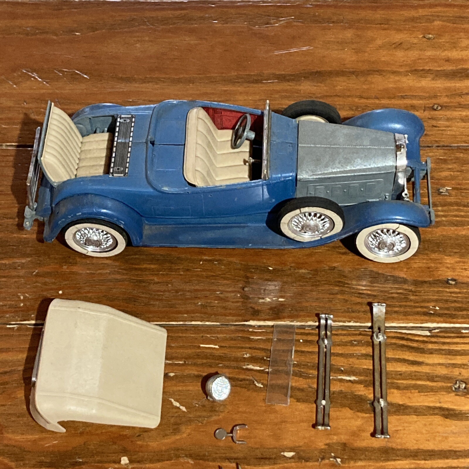 Vintage HUBLEY Metal Packard Roadster Model Parts lot #859K | eBay