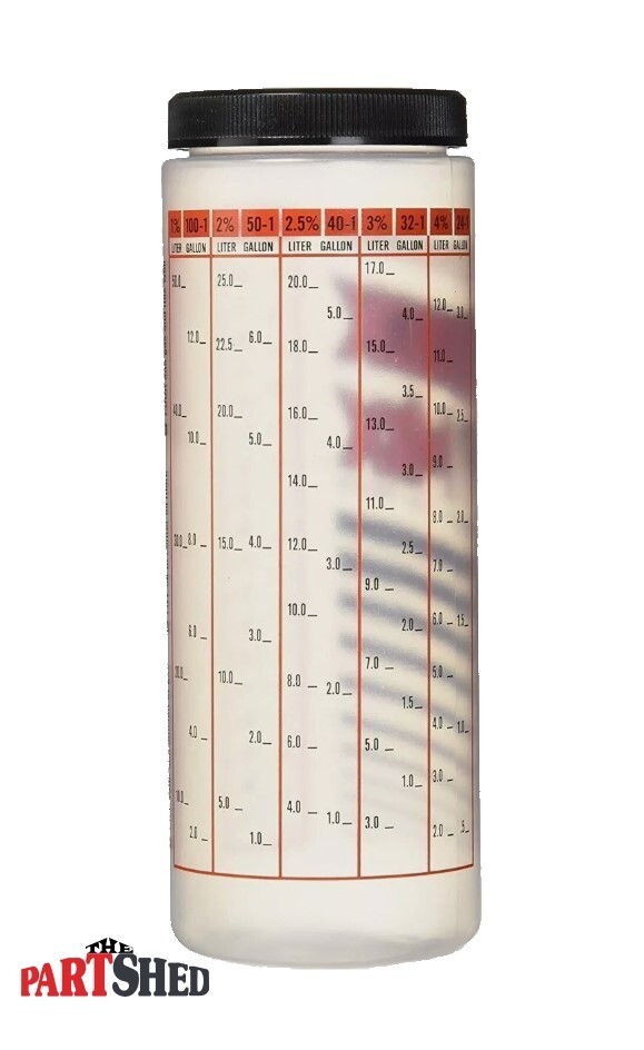 Quick Mix Maxima Measuring 2 Stroke Premix Cup Oil Bottle With Screw ...