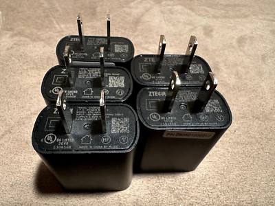 ADAPTOR MODEL ZTE TRAVEL CHARGER - 5.0V == 1500mA. New Lot of 5 PCS | eBay
